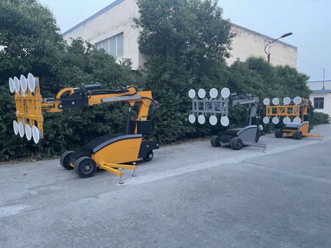 Glass Vacuum Lifting Equipment Mobile Glass Lifter Robot 300kg 400kg ...