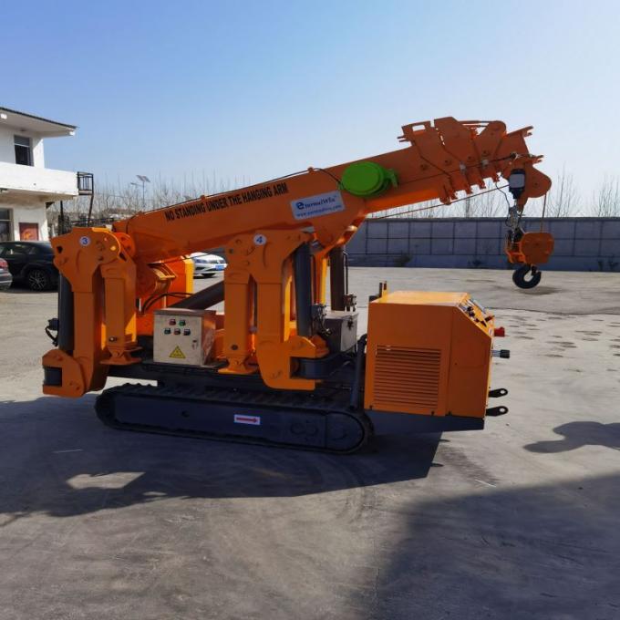 Customized Spider Crawler Crane 3 Ton 5 Ton 8 Ton For Lifting