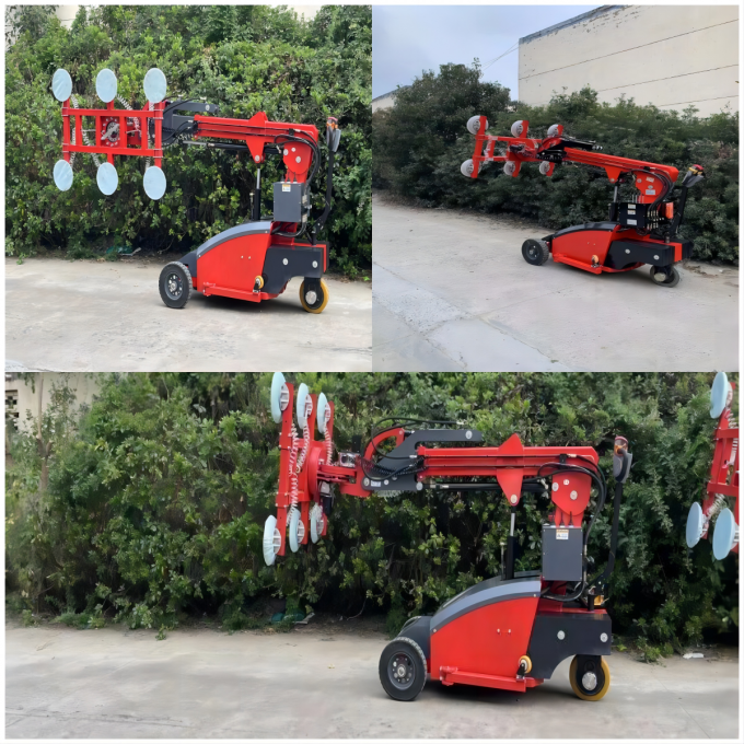 Portable Vacuum Glass Lifter 3.5m Lifting Height Glass Panel Suction Lifter