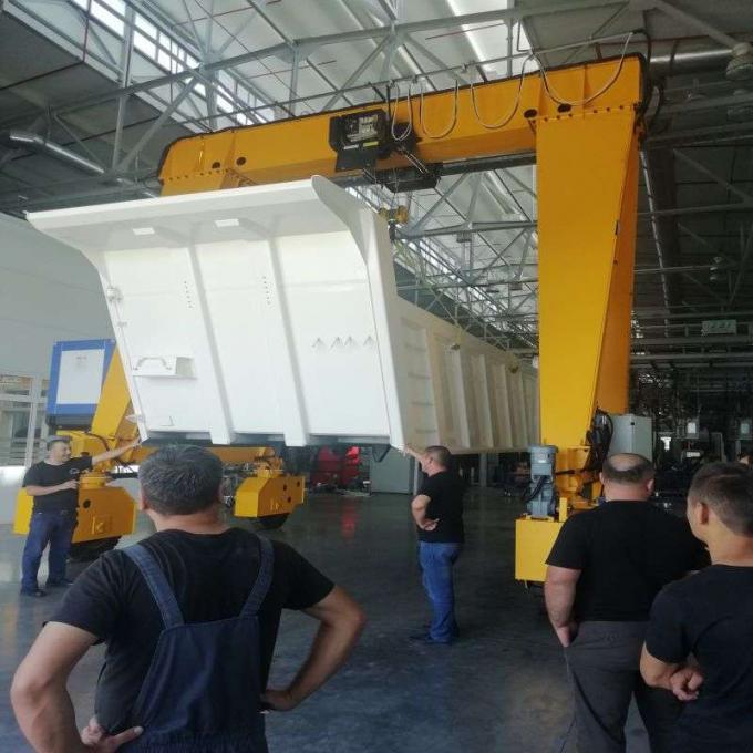 40 Ton Rubber Tyre Container Gantry Crane RTG Port Container Gantry Crane
