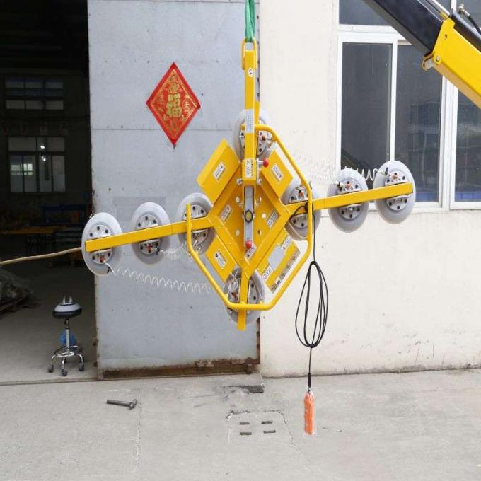 Battery Powered 0.09MPa Glass Vacuum Lifter For Glass Curtain Wall ...