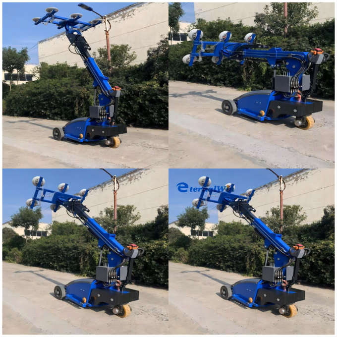 Electric 0.09MPa Vacuum Glass Lifter Vacuum Suction Cups Lifters 3.5m ...