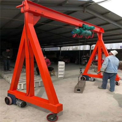 Warehouse Hydraulic Light Portable Gantry Crane 500kg Aluminum Gantry ...