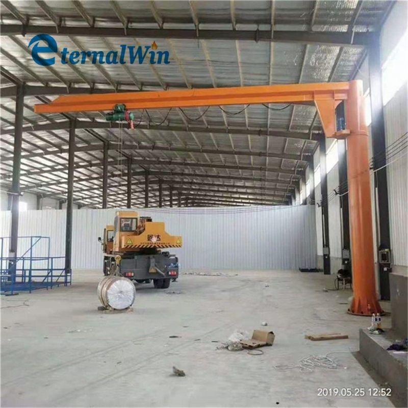 Tailored Cantilever Crane Electric Jib Crane With Wire Rope Hoist Or ...