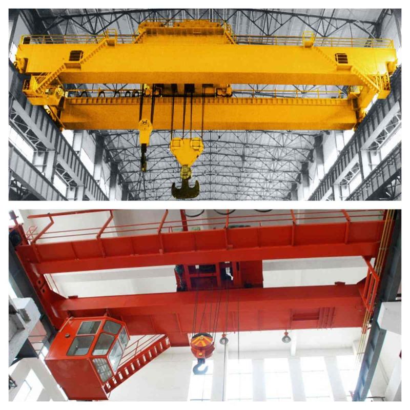 20T 50T European Mobile Double Girder Crane Travelling Overhead Crane ...