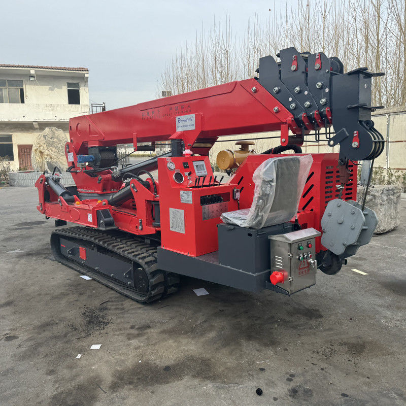 2T 8T 15m Spider Crawler Crane Wireless Remote Control EW Mini Small ...