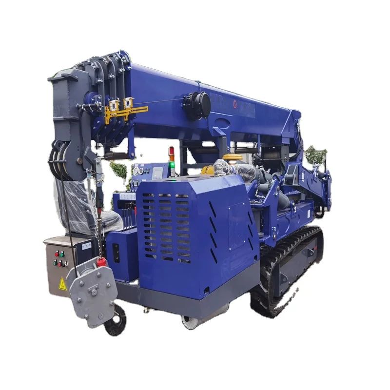 Mini Crawler Spider Crane Customized Telescopic Boom 3 Ton 5 Ton 8 Ton ...
