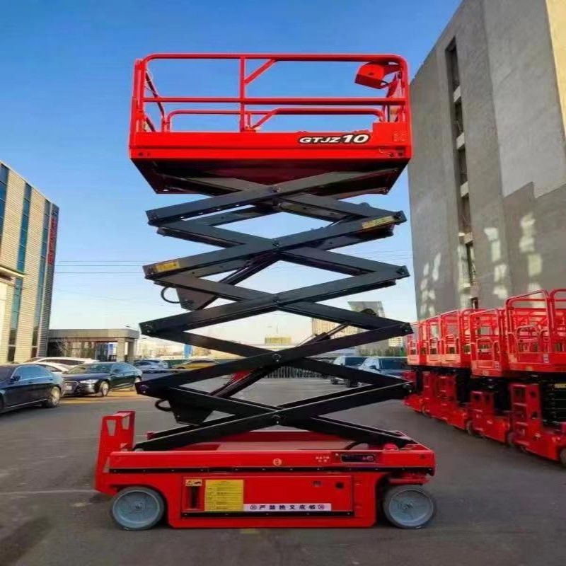Electric Scissor Lift Crane Machine For Manlift Platform With Ce ...