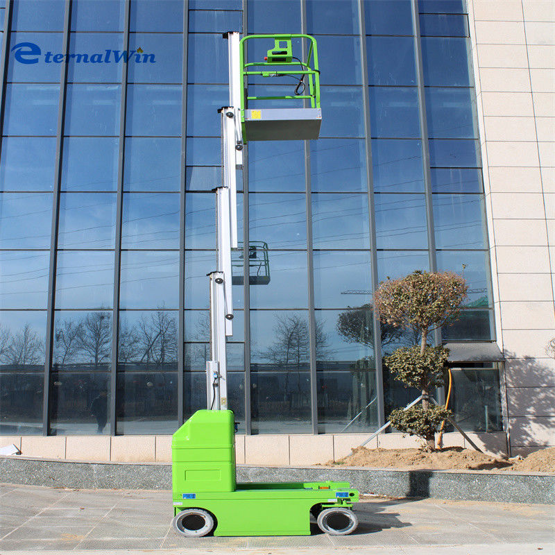 High Safety System Aerial Work Platform Vertical Lift With Emergency ...