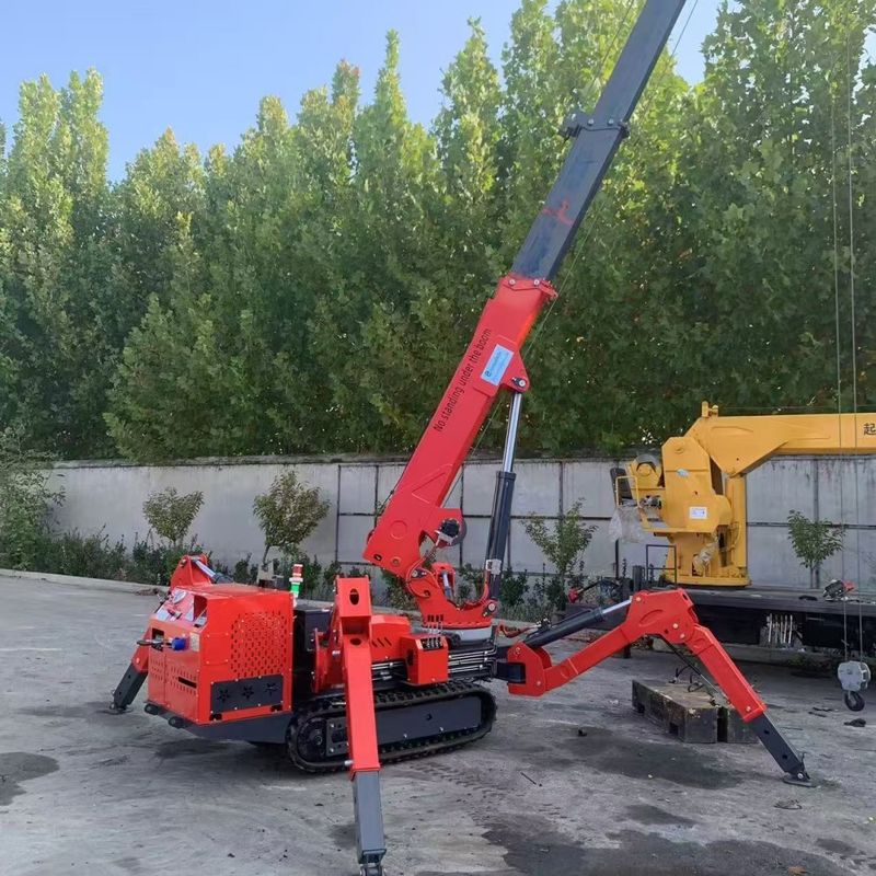 3 Ton Lifting Capacity Electric And Diesel Power Spider Crane For ...