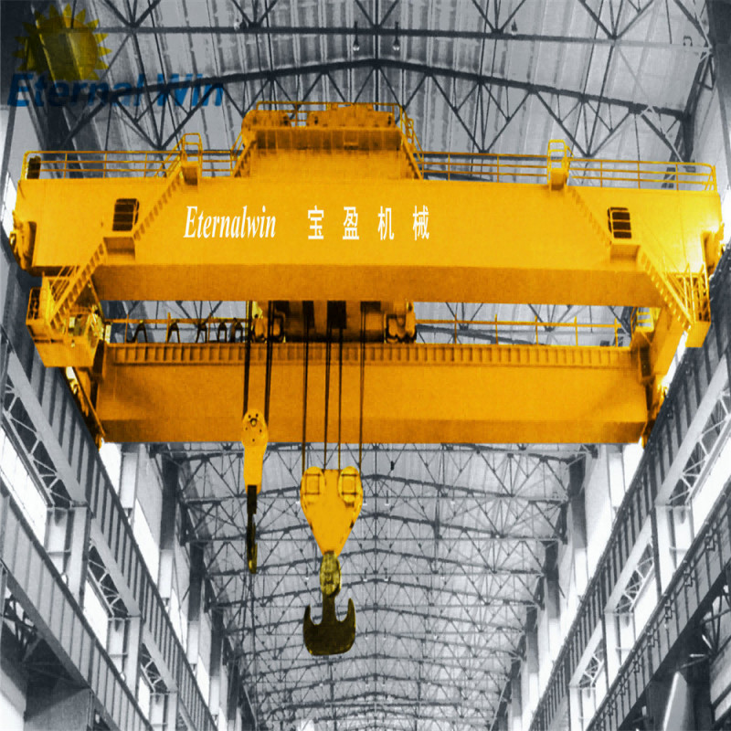 CE SGS Double Girder Overhead Crane Machine For Workshop