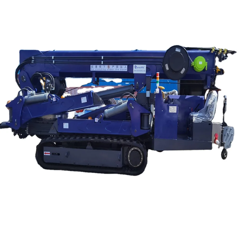 2500kg Spider Crawler Crane with Telescopic Boom Powered by Electric ...