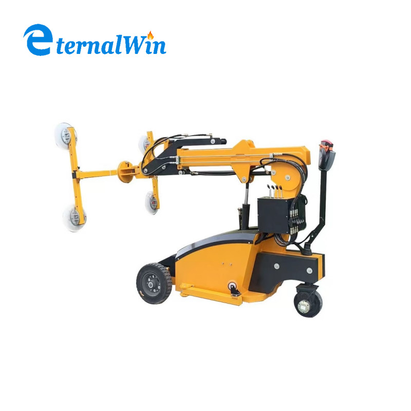 800kg 360 Degree Rotary Glass Lifter With Electric Drive And Wire ...