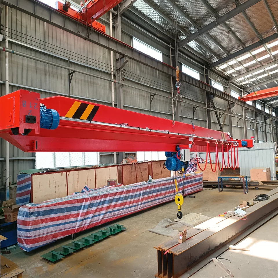 50Hz Power Source Monorail Crane with strength Steel Components