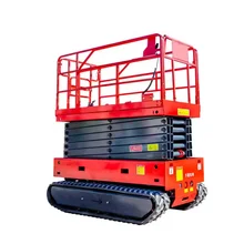 Steel Mobile Lifting Platform Electric Scissor Lift With PLC Control System