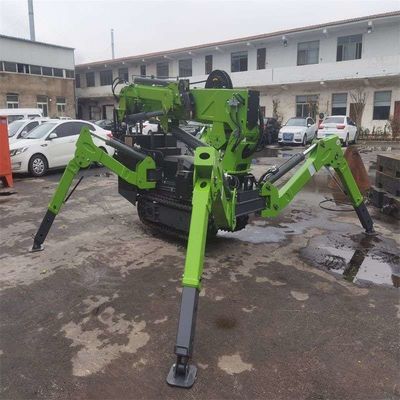 8 Ton Electric Diesel Tracked Spider Lift Heavy Duty Spider Aerial Lift ...
