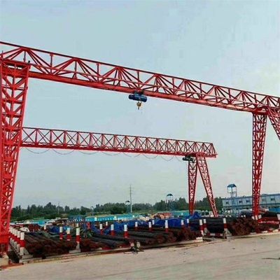 6-9M/Min Lifting Speed Box Girder Crane Electric Gantry Overhead Crane ...