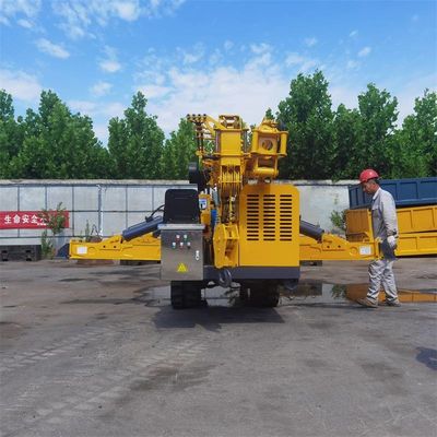 Mini Four Outriggers Spider Crawler Crane 17.8m Lifting Height