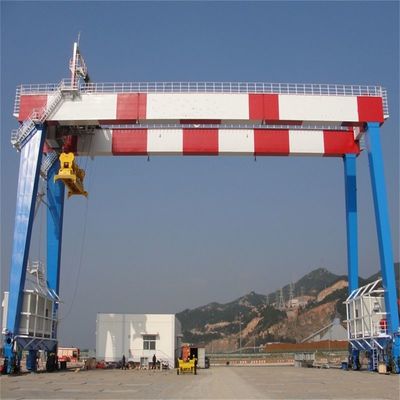 Outdoor Heavy Box Type Lift Crane Machine Double Beam Gantry Crane With ...
