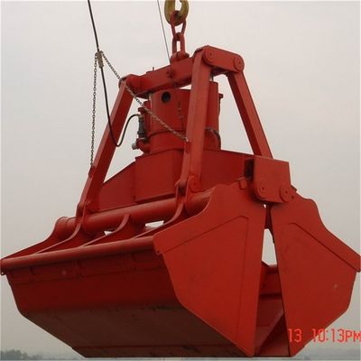 Electric Hydraulic Clamshell Crane Grab Dredging Grab For Ship Crane