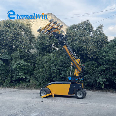 Mobile 600kg 800kg Glass Lifter Machine CE Certification