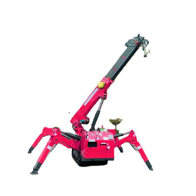 High Performance Telescopic Mini Crawler Spider Crane With Electric ...