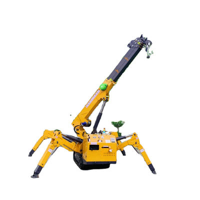 High Performance Telescopic Mini Crawler Spider Crane With Electric ...