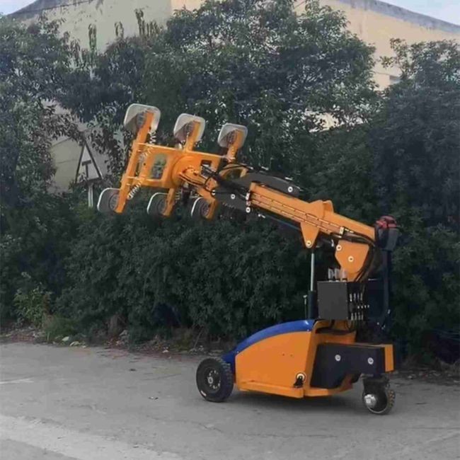 600kg Stone Sheet Electric Suction Cup Lifter Robot Marble Slabs Vacuum ...