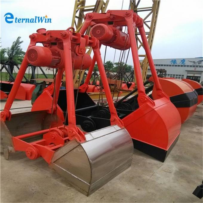 5 Cubic Meters Dredging Grab Electric Hydraulic Grab Dredger